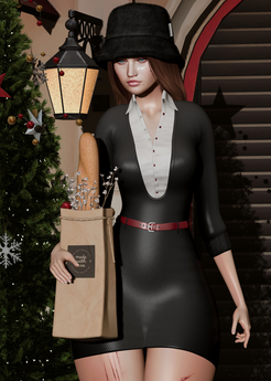 Second Life Marketplace - GAS [Dress Sylvie - 11 Colors w/HUD FATPACK]